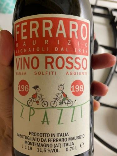 Ferraro Maurizio 2Pazzi Rosso Vivino US