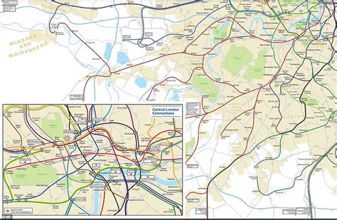 A REAL Map Of The London Underground The Geographically Accurate Chart