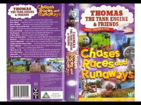 Thomas The Tank Engine Friends Chases Races Runaways 1997 YouTube