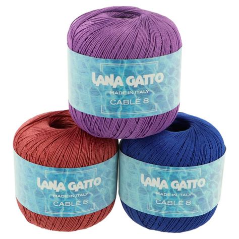 Lana Gatto Cable 8 50g 283m Noezon Cz