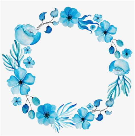 Flower Circle Border Svg 153 Crafter Files