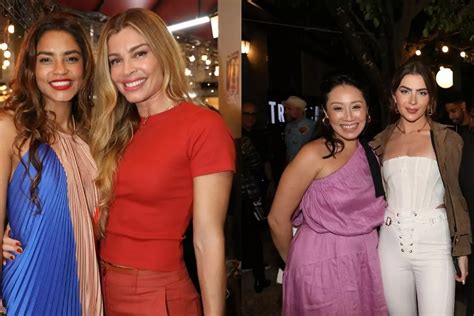 Atores da novela Travessia se reúnem para lançamento veja fotos dos