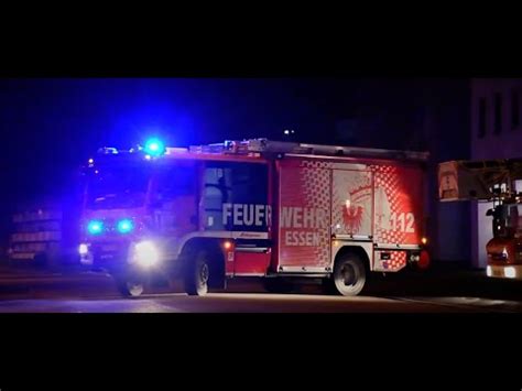 Neue Beklebung HLF20 Reserve DLK Der Feuerwehr Essen Wache 1 YouTube