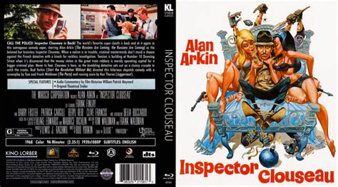 Inspector Clouseau Blu Ray Cover Dvdcover