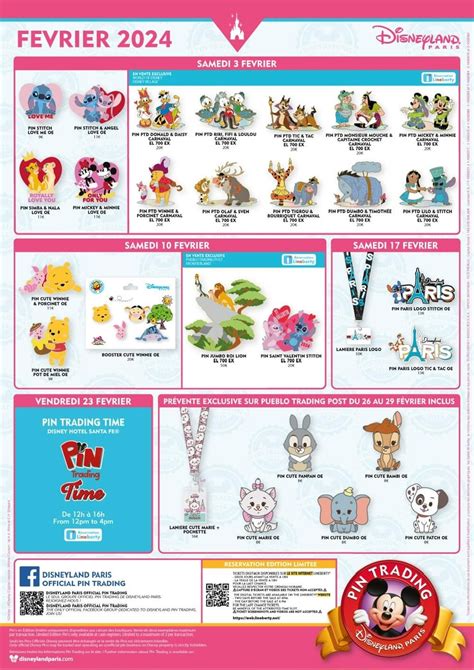 Disneyland Paris February Pin Releases Disney Pins Blog