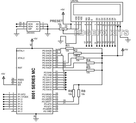 how eeprom memory device works discuss the applications and features circuit diagram