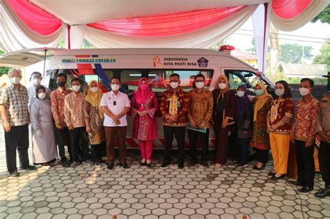 Bupati Tanggamus Launching Laboratorium Mobile Real Time Polimerase
