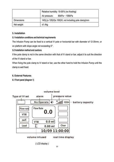 DLC Vet Pty Ltd HK 100 HK 100II Infusion Pump User Manual Page 10