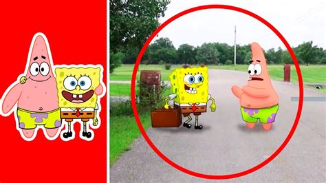 10 BOB ESPONJA En La Vida Real Bob Esponja CAPTADO EN CAMARA YouTube