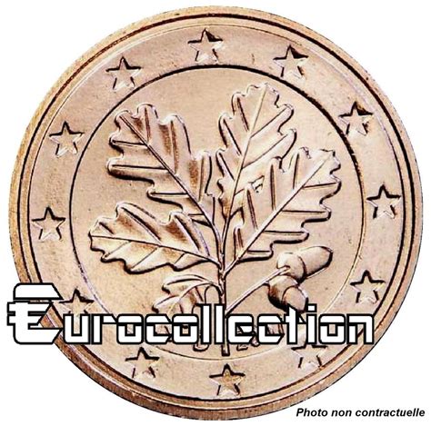 2 centimes Allemagne Rameau de Chêne Eurocollection shop