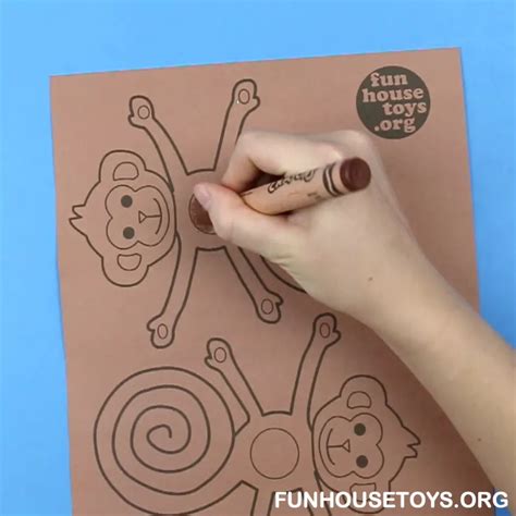Hanging Monkey Printable Craft Artofit