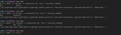 Zsh Highlight Main Highlighter Highlight Double Quote Bad Math