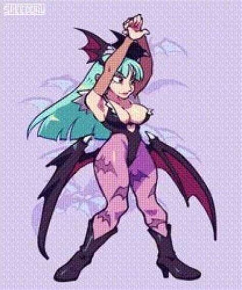 Morrigan Aensland Re Animated Classic Win Poses Speedo