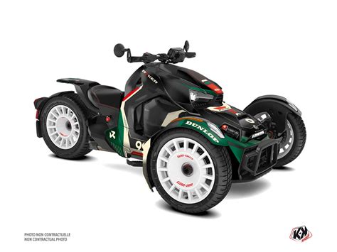 kit déco hybride can am klover vert série Kutvek
