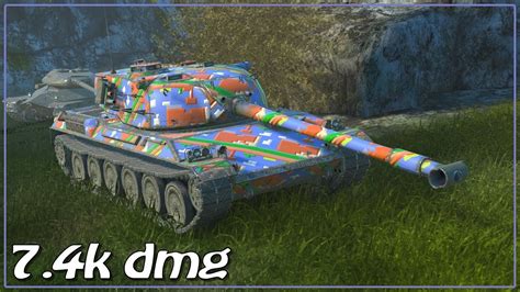 Type 68 3 Frags 7 4k Dmg WoT Blitz YouTube