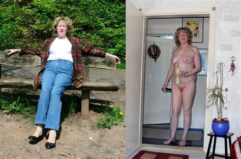 Mature Mom Dressed Undressed Posing Nude Maturehousewifepics