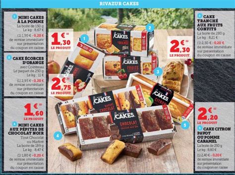 Promo Mini Cakes à La Pomme Cake écorces D orange Mini Cakes Aux
