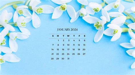 January 2024 Calendar Desktop Wallpaper 2024 Joye Fanchette