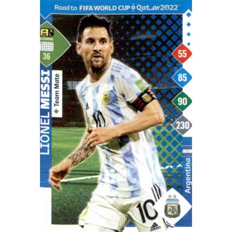Comprar Online Lionel Messi Argentina Panini Adrenalyn Xl Road To Fifa