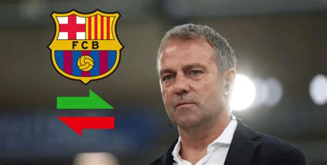 Flick lo quiere sí o sí el trueque que ofrece Barcelona por una figura