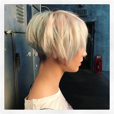 Ideas Of Angled Pixie Bob Hairstyles With Layers