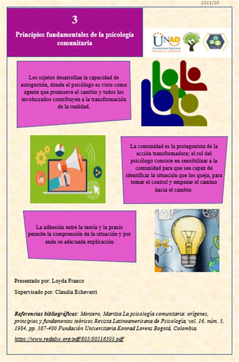 Principios Fundamentales de la Psicología Comunitaria