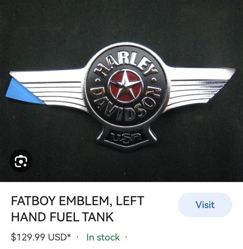 Harley Davidson Tank Emblem Motorbikes On Carousell