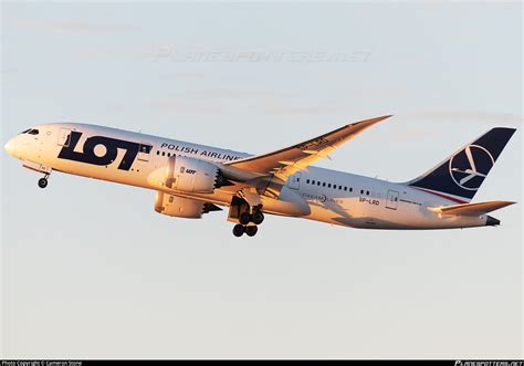 SP LRD LOT Polish Airlines Boeing 787 8 Dreamliner Photo By Cameron