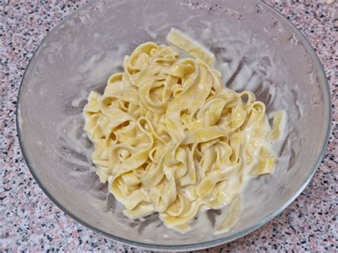 Fettucine con salsa Alfredo la auténtica Receta de Sergio