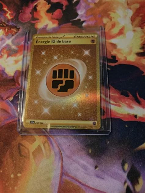CARTE POKEMON ENERGIE COMBAT GOLD 258 198 Ecarlate Et Violet FR NEUF