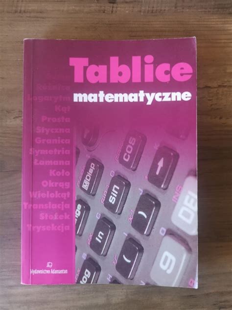 Tablice Matematyczne Warszawa Kup Teraz Na Allegro Lokalnie