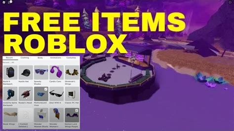 HOW TO GET FREE ITEMS ON ROBLOX YouTube