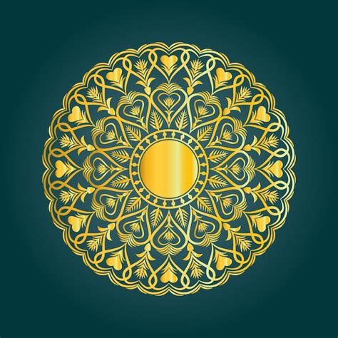 Premium Vector Luxury Ornamental Mandala Design