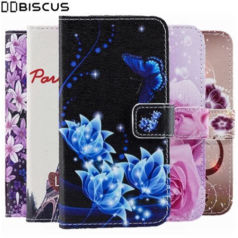 Funda De Cuero Con Tapa Para Huawei Carcasa Blanda Con Dibujo