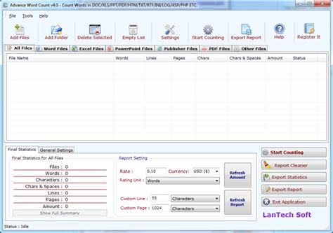 word count software is count words in multiple files and formats