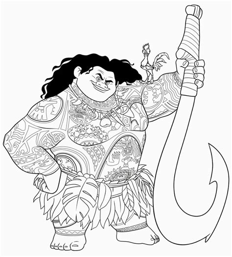 Imagens de Moana para imprimir e colorir Dicas Práticas