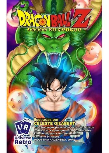 Cartas Naipes Dragon Ball Z Tope Quartet Match Retro Lelab