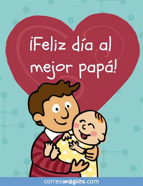 Tarjeta para WhatsApp de Día del padre diapadre ciguena 2361