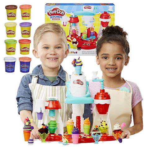 Play Doh Ciastolina Super Lodziarnia Fabryka Lodów E1935 Play Doh