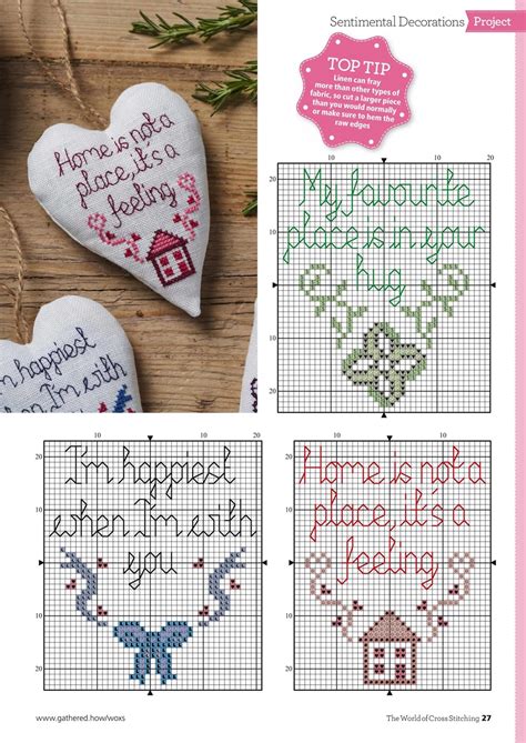 The World Of Cross Stitching Magazine February Subscriptions