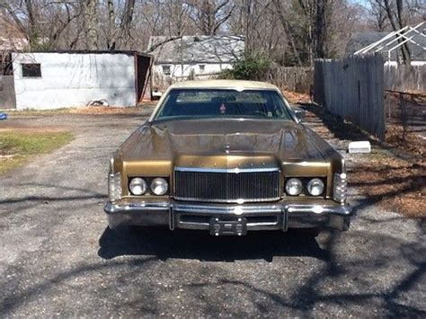 Sell Used 1974 Restored Lincoln Continental In Lanham Maryland