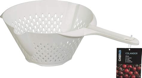 Amazon Chef Aid Plastic Colander With Long Handle Home Kitchen