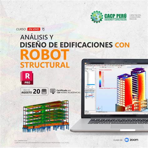 CACP Perú Curso Análisis Y Diseño De Edificaciones Con Robot