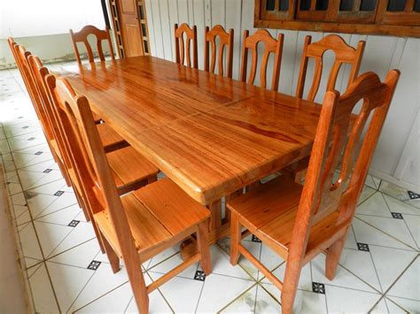 Mesa Rustica 3 20mtx90cm 10 Cadeiras Madeira Maciça Angelim