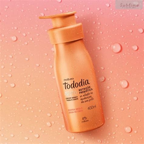 Natura Hidratante Tododia Manga Rosa e Água de Coco 400ml Shopee Brasil