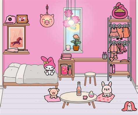 Free Pink Bedroom Toca Boca Digi
