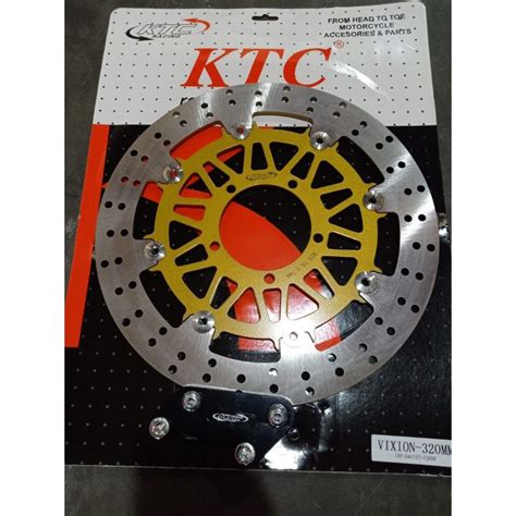 Jual DISC BRAKE PIRINGAN CAKRAM KTC VIXION UK 320MM ORIGINAL KTC 100