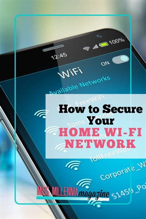 How To Secure Your Home Wi Fi Network