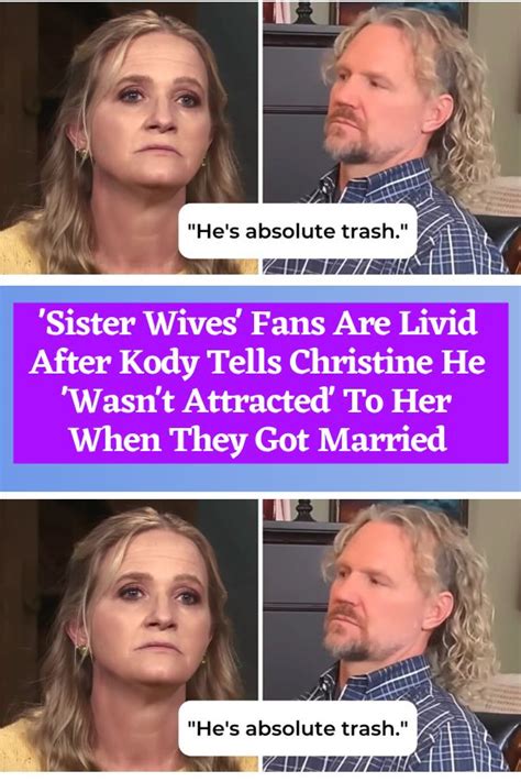 Sister Wives Ex Wives Kody Brown Domino Magazine The Tenses Ugly Men Season Premiere