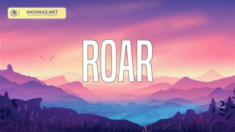 Katy Perry Roar Lyrics Youtube